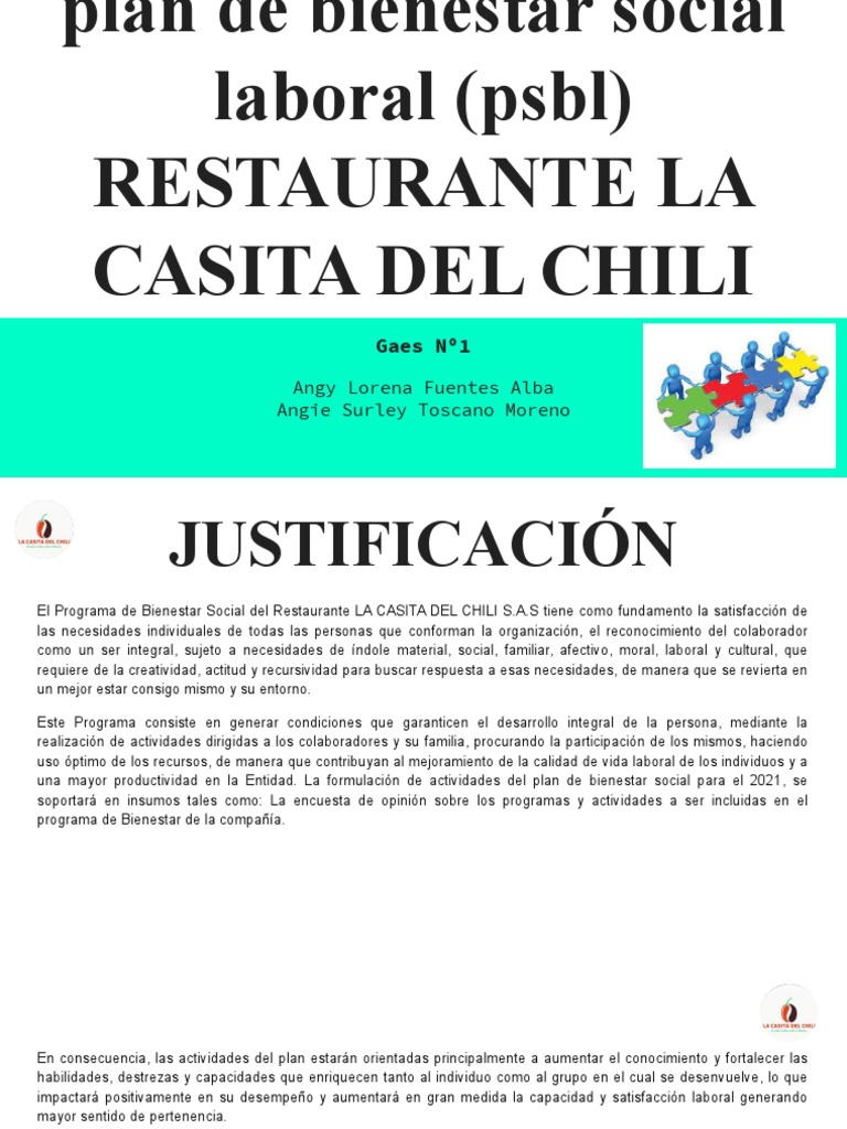 Plan de Bienestar Anual. | PDF | Presupuesto | Seguridad y salud ...