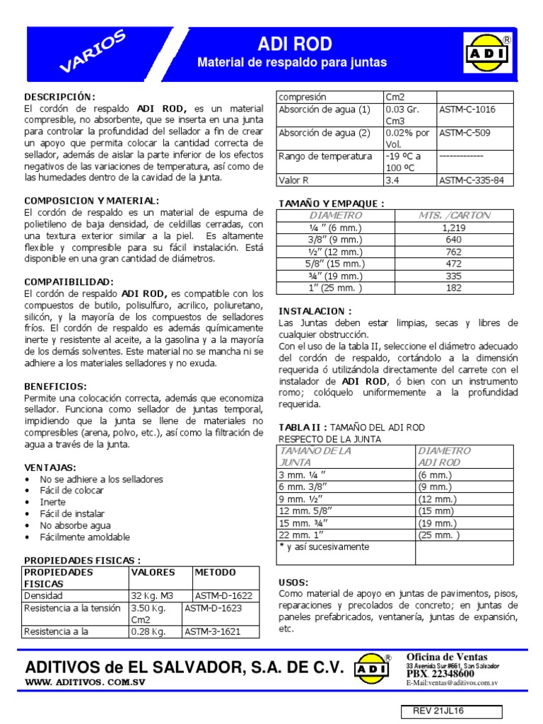Adi Rod 21JL16 | PDF | Ciencias fisicas | Química