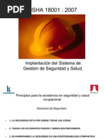 Diferencia Entre OHSAS y OSHA | PDF