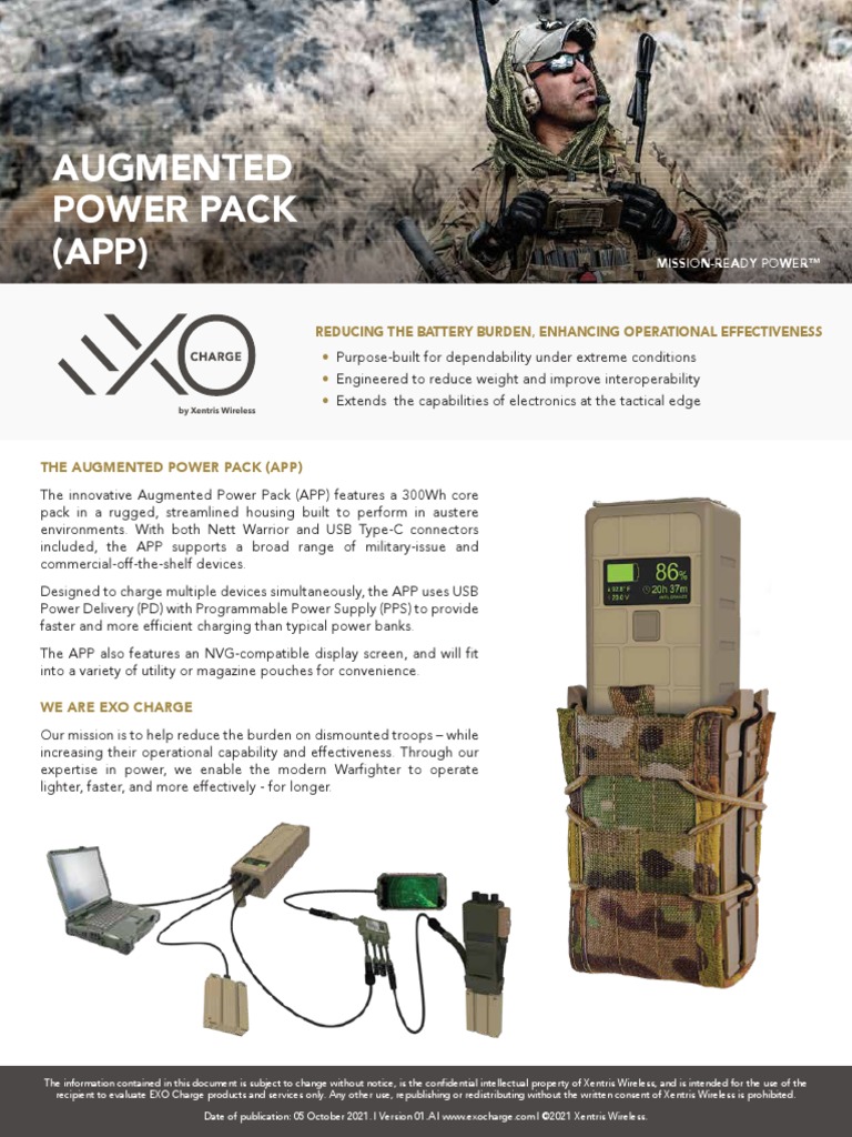 Augmented Power Pack (APP) : Reducing The Battery Burden, Enhancing ...