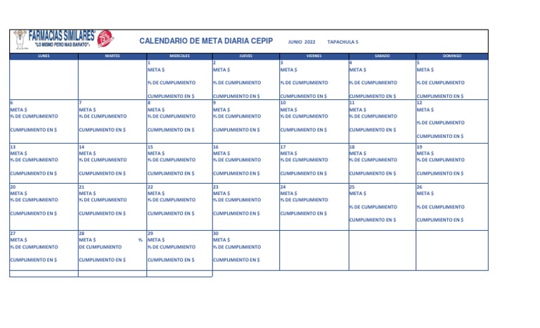 Seguimiento de Cepip Junio 2022 | PDF