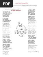 Poema Se Mato Un Tomate | PDF
