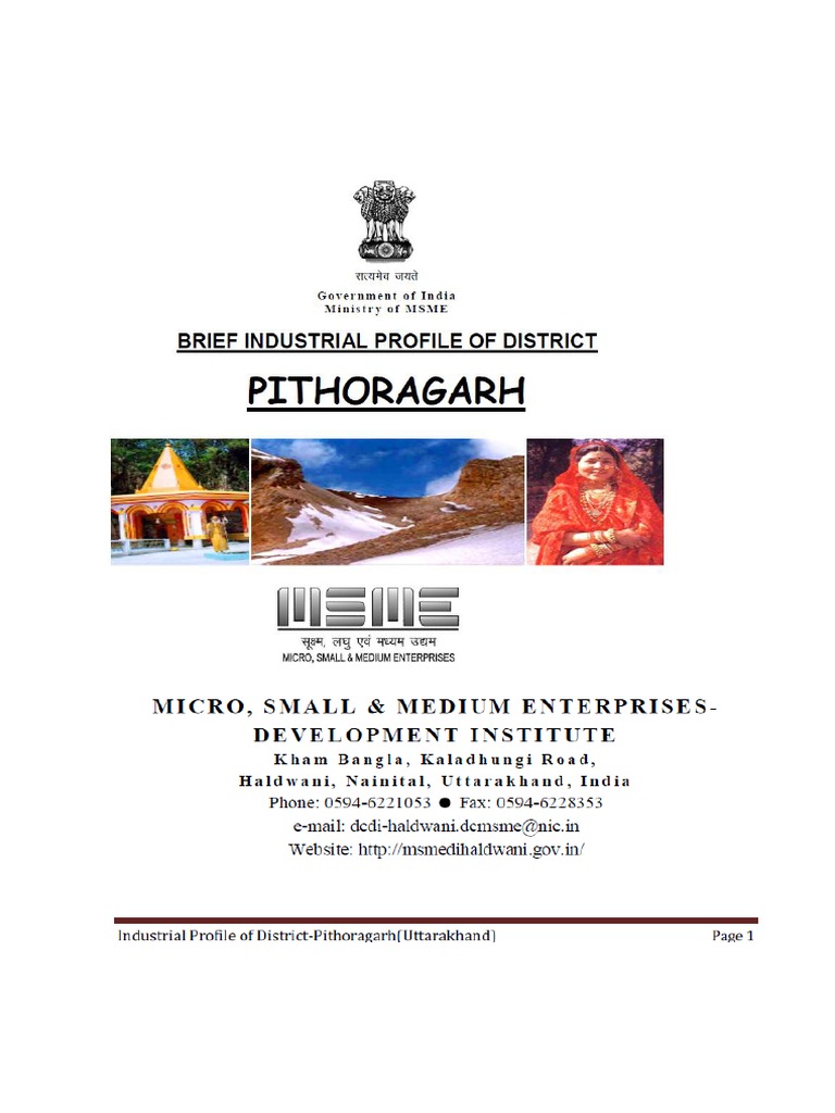DIPSR - Pithoragarh | PDF | Himalayas | Earth Sciences