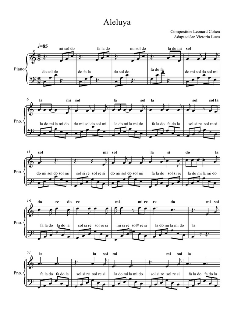 Aleluya | PDF