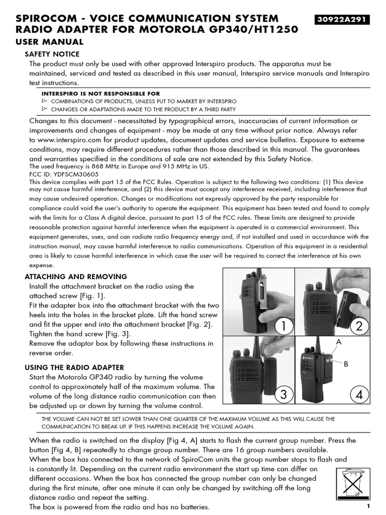 User Manual: Safety Notice | PDF | Electromagnetic Interference ...