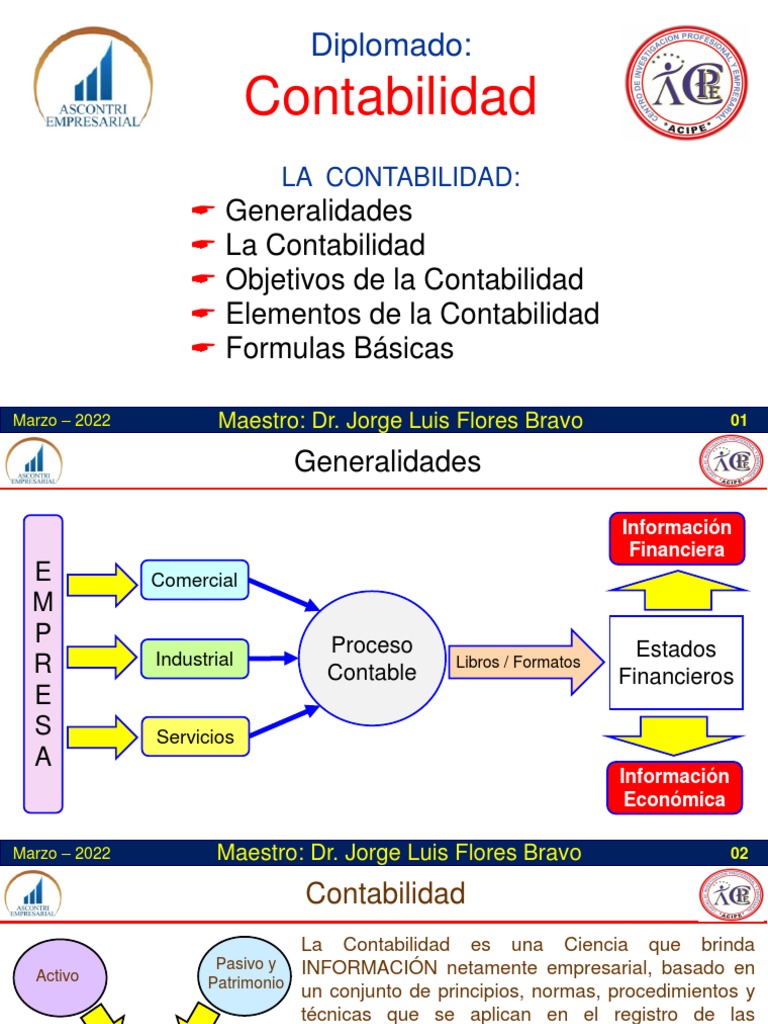 B. La Contabilidad | PDF | Contabilidad | Economias
