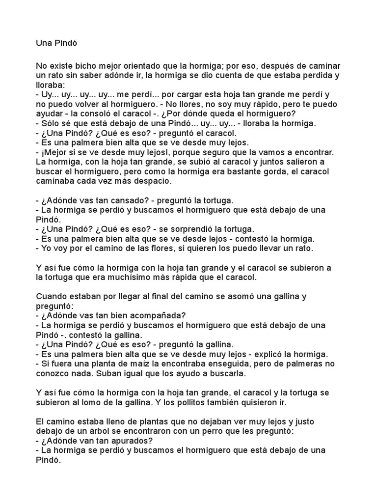 Una Pindó | PDF