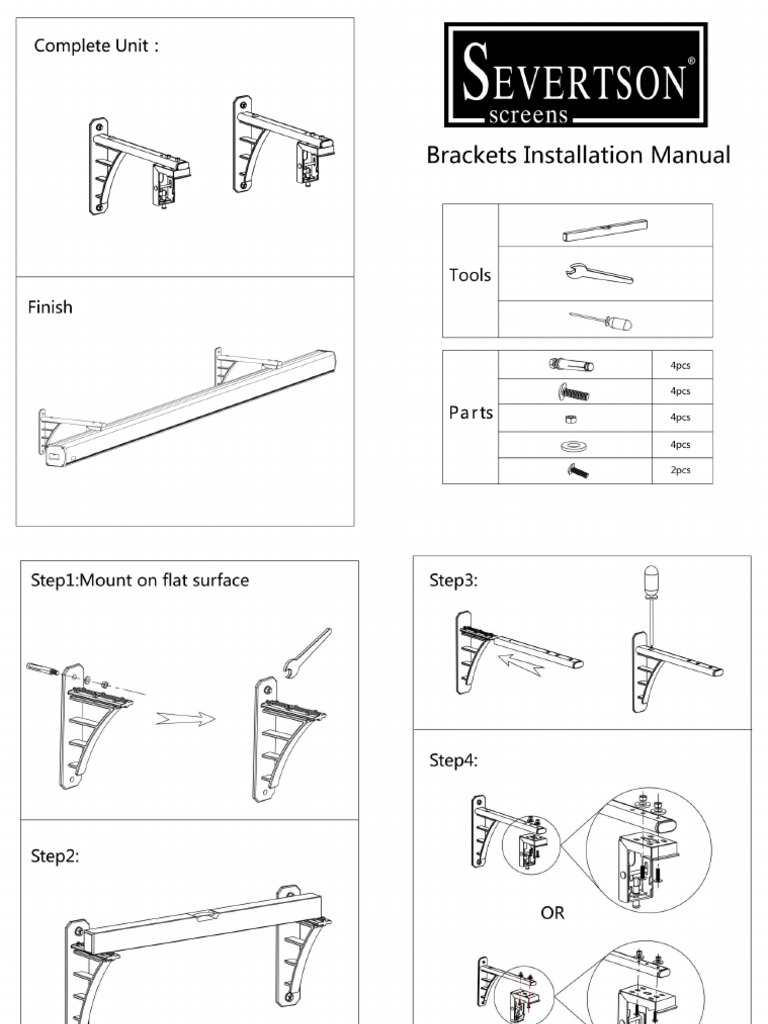Extension Bracket Installation | PDF
