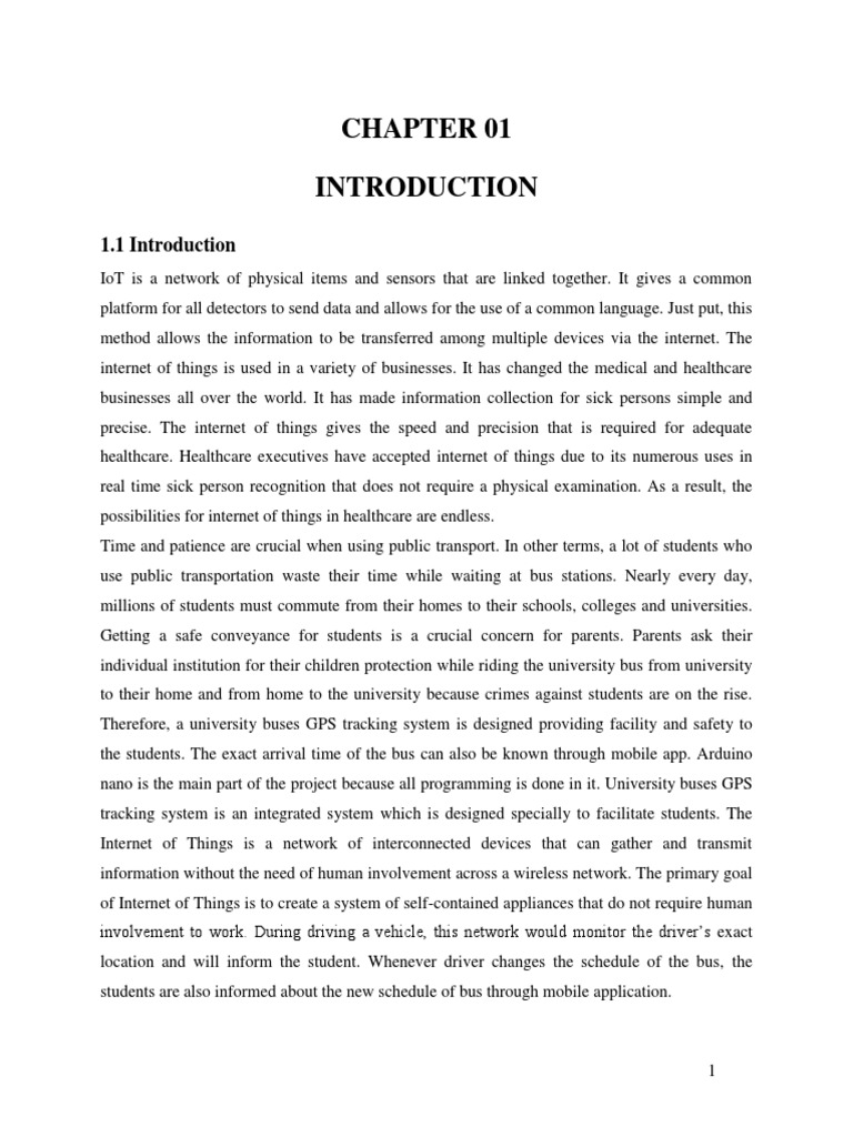 FYP Bus Tracking System | Download Free PDF | Internet Of Things | Arduino