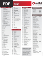 Optik Channel Selection Guide | PDF | Pay Television | Alberta