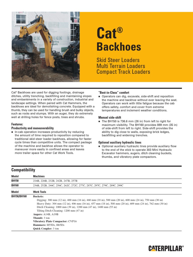 Backhoes: Skid Steer Loaders Multi Terrain Loaders Compact Track ...