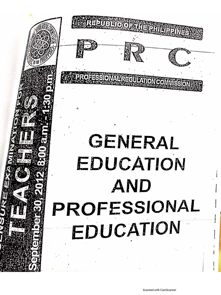 Profed Let Notes | PDF Profed Let Notes | PDF
