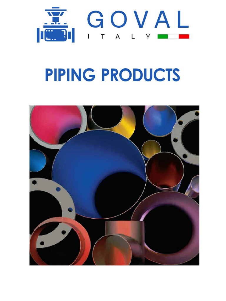 Goval-IT PIPING | PDF | Pipe (Fluid Conveyance) | Building Technology