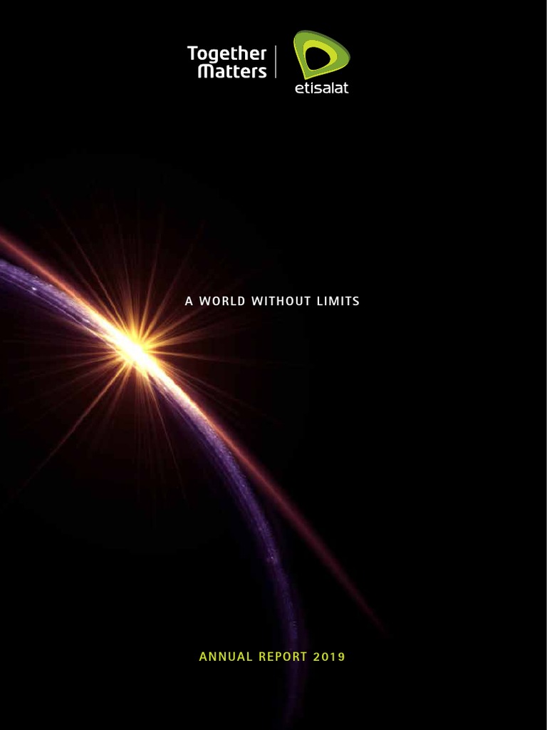 Etisalat Group Annual Report English 2019 | PDF | Telecommunications ...