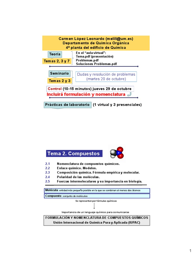 Tema 2 | PDF | Enlace químico | Orbital Molecular