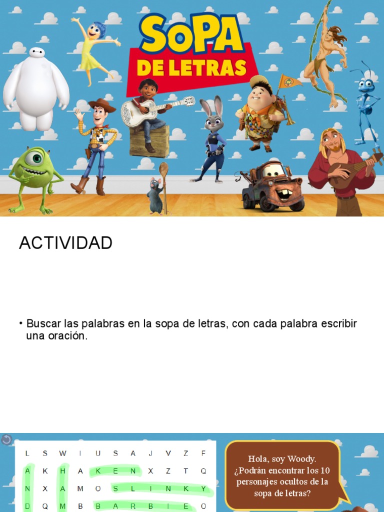 Sopas de Letrasok | PDF