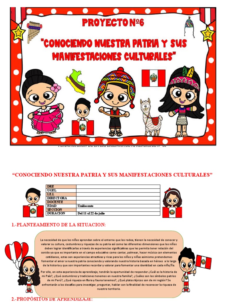 Uni Experiencia Conociendo Nuestra Patria | PDF | Bailes | Perú