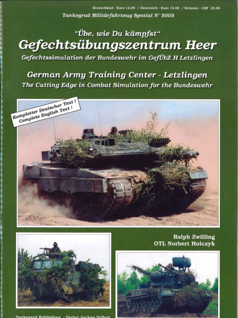 Tankograd 5005 German Army Training Center Letzlingen - Compress | PDF