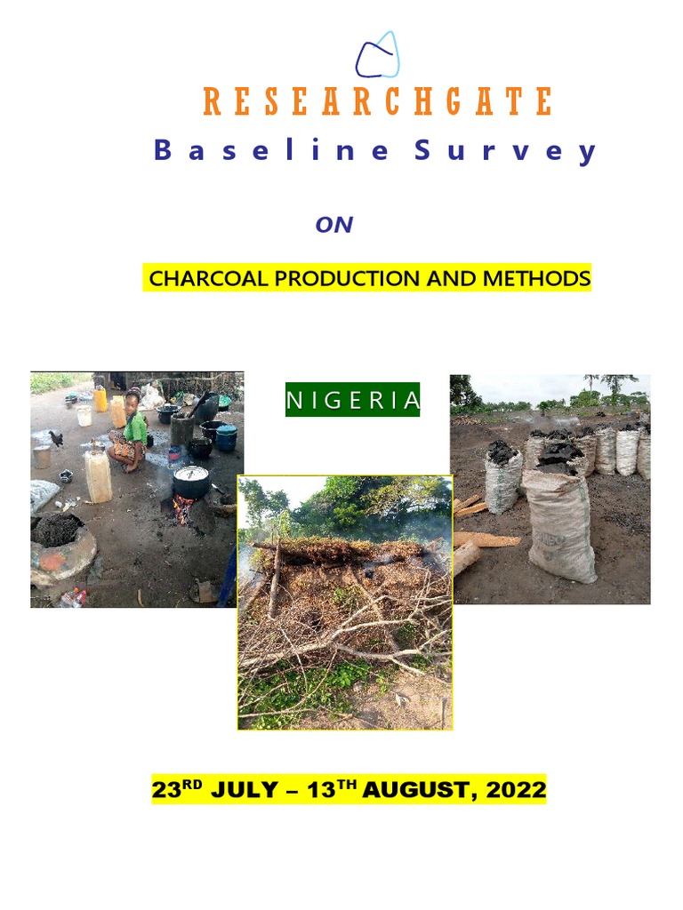 Charcoal Production and Methods-Nigeria | PDF | Charcoal | Pyrolysis