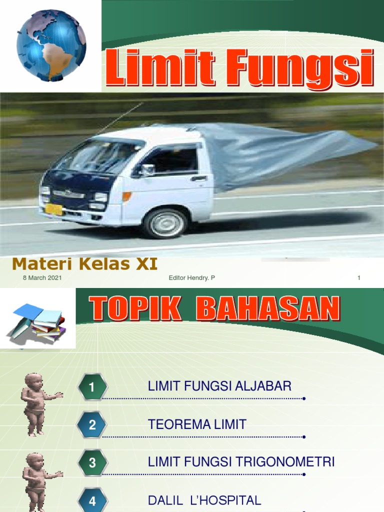 Limit Fungsi Aljabar dan Trigonometri | PDF