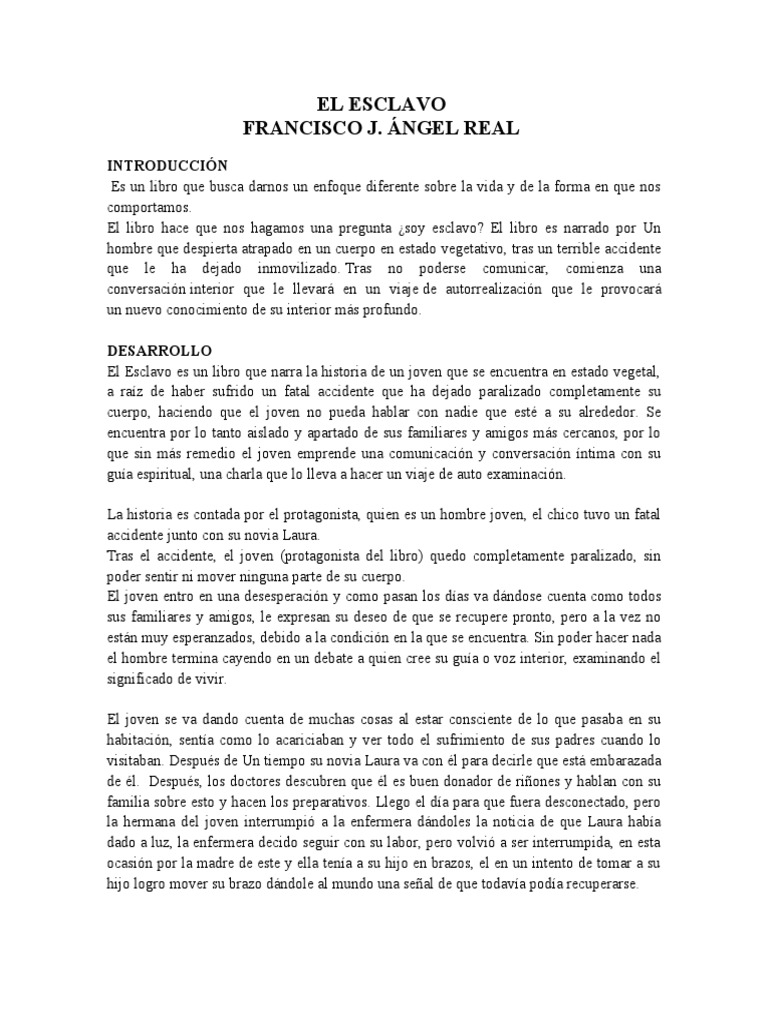 El Esclavo | PDF