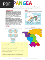 Florida Museum Pangea Analyzing Evidence Worksheet | PDF | Geology ...