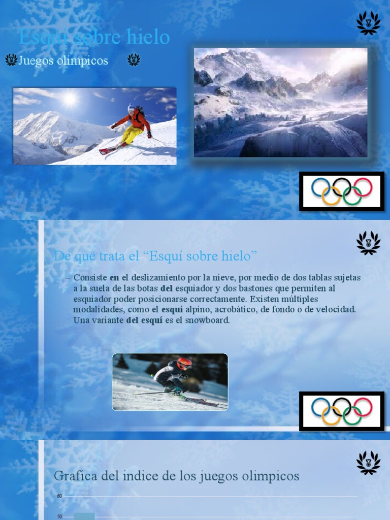 Esqui Sobre Hielo | PDF