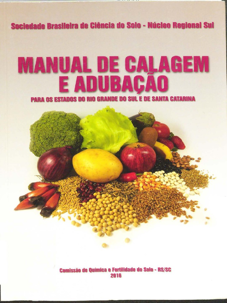 Manual de Adubação e Calagem 2016 | PDF