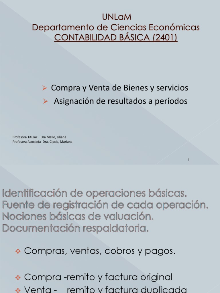2 Compra y Venta Bienes y Servicios Atribucion de Rdos | PDF ...