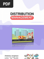 Distribution Management Module | PDF | Inventory | Logistics