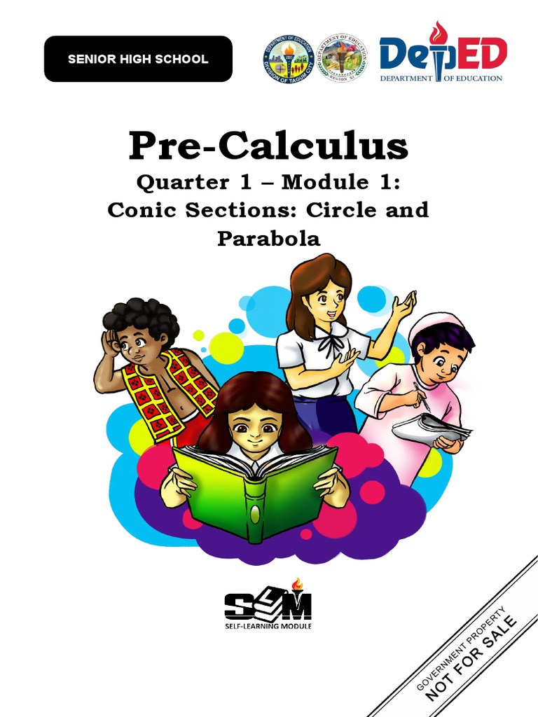 PreCal Quarter 1 Module 1 | PDF | Ellipse | Circle