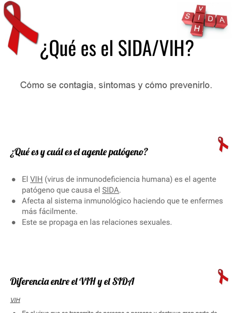 ¿Qué Es El SIDA-VIH | PDF | VIH / SIDA | VIH