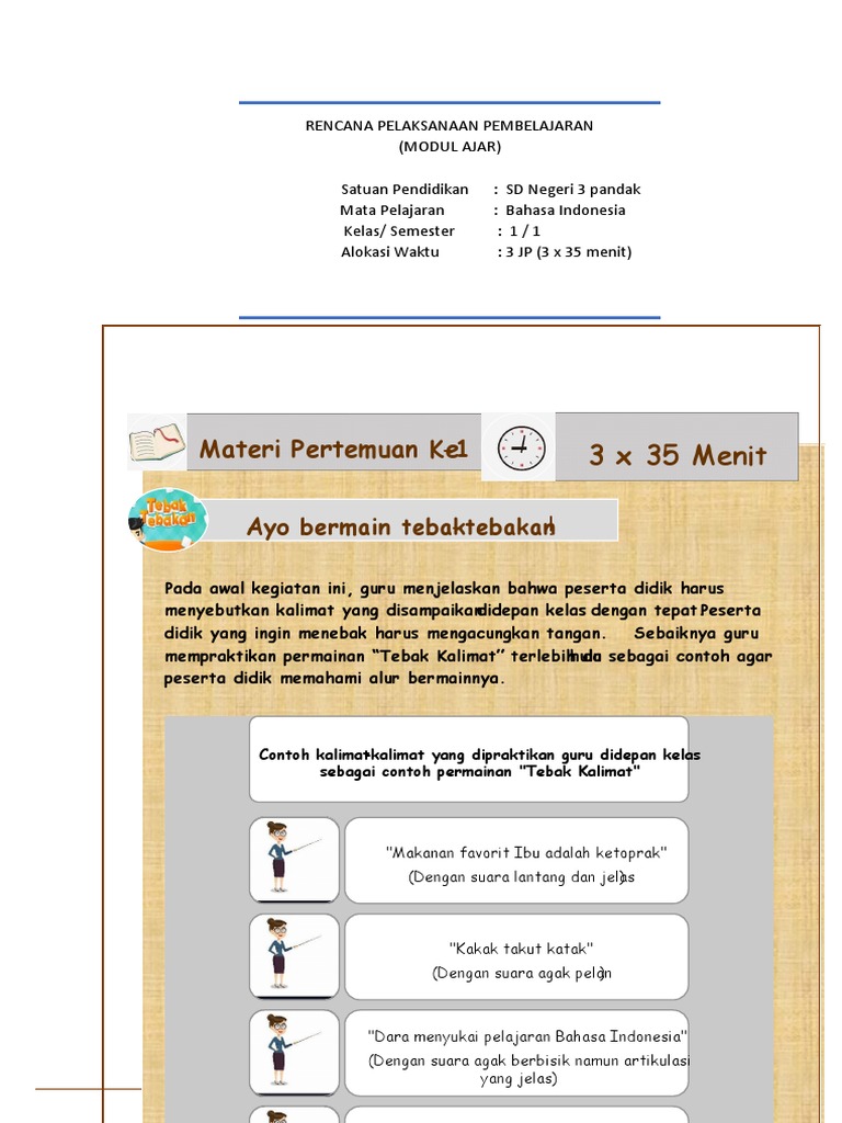 Ma Bahasa Indonesia KLS ! | PDF