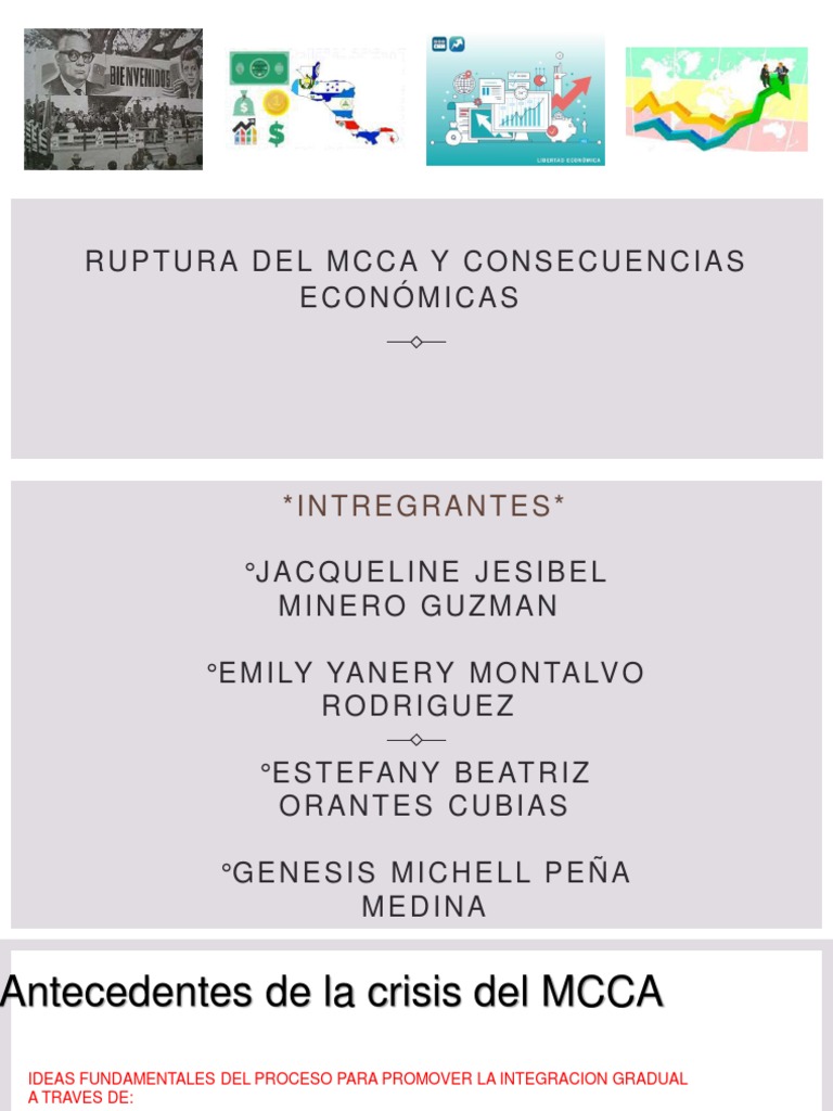 Consecuencias de la Ruptura del MCCA | PDF | Honduras | Centroamérica