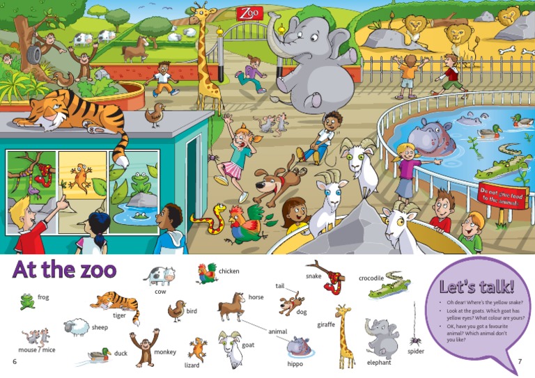 Pre-A1-Starters - at The Zoo | PDF
