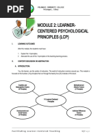 Module 1 - Facilitating Learner - Centered Teaching PDF | PDF | Expert ...
