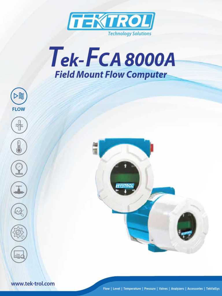 Field Mount Flow Computer: Technology Solutions | PDF | Flow ...