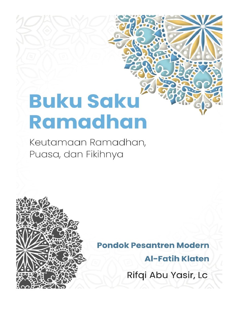 Buku Saku Ramadhan | PDF | Gaya Hidup