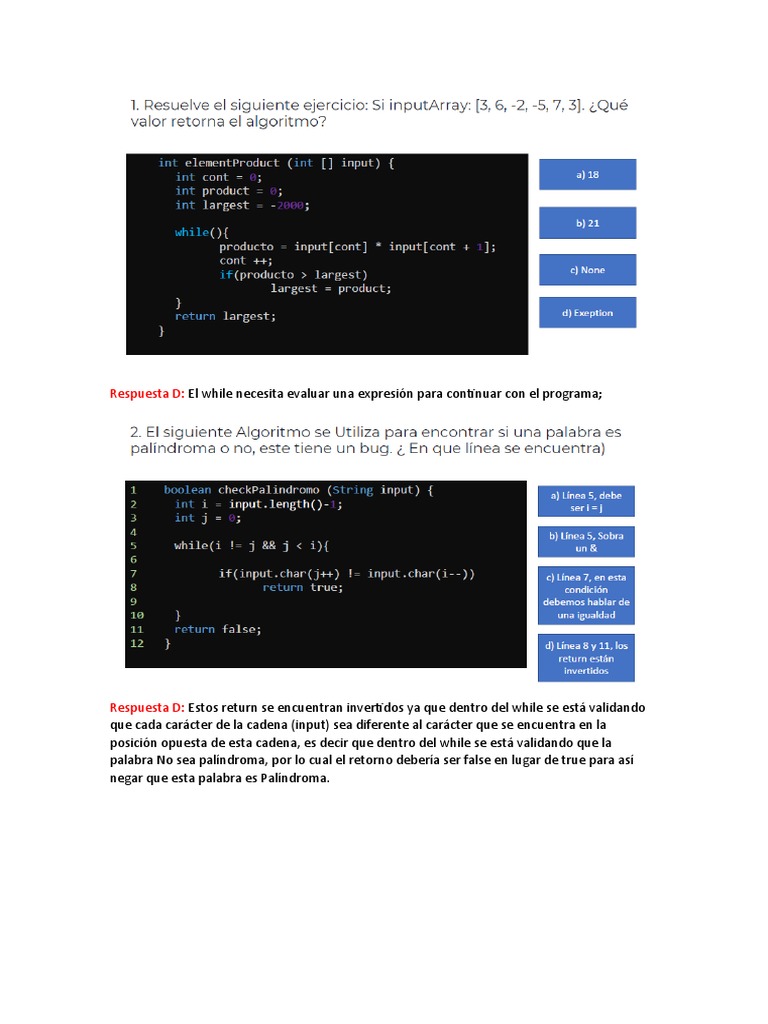 Cuestionario Java | PDF | Herencia (Programación Orientada a Objetos) | Java (lenguaje de ...