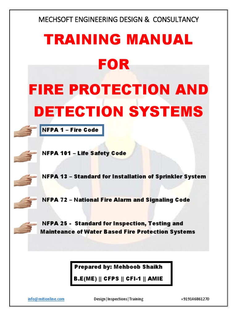 Fire Protection Training Manual | PDF | Fire Sprinkler System ...