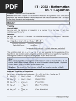 JEE Main Maths Logarithm Previous Year Questions With Solutions | PDF ...