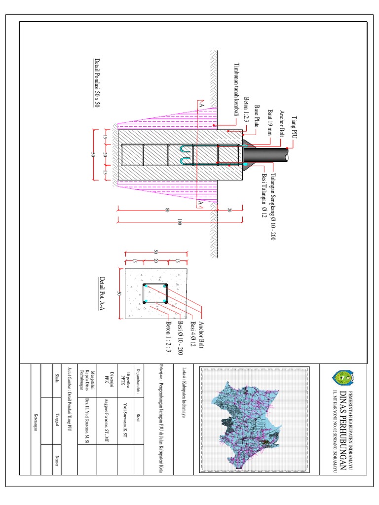 Pondasi PJU Rev.1 | PDF
