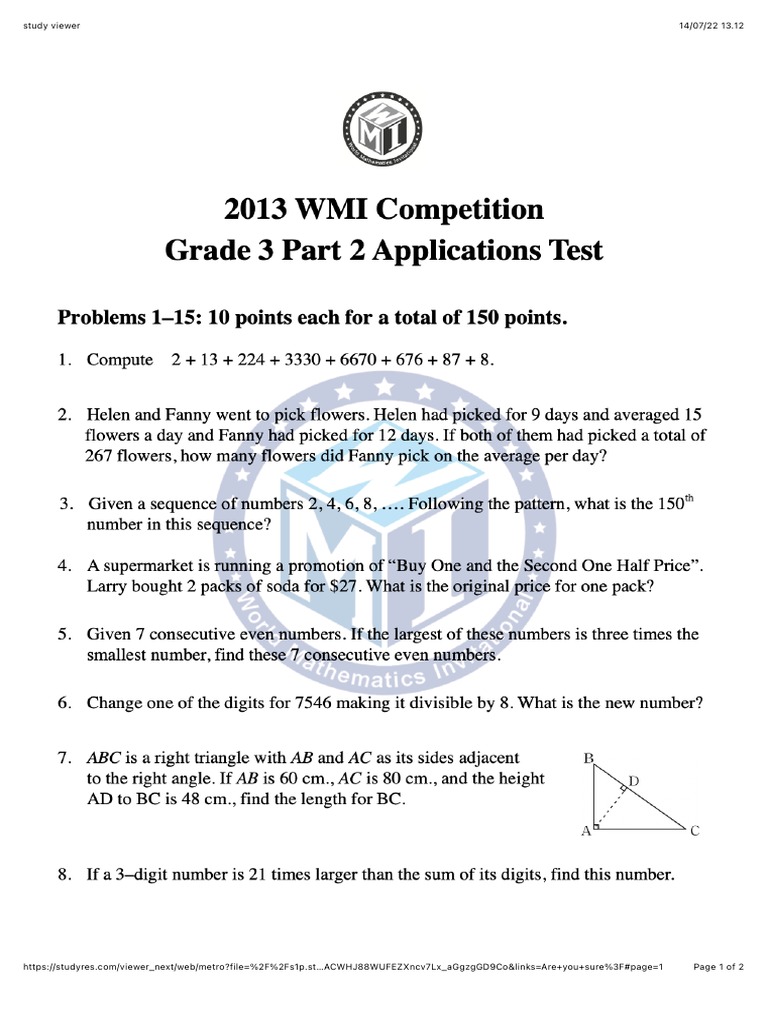 2013 G3 Part 2 Pdf