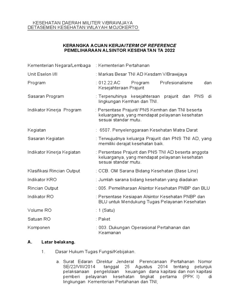 Tor Pemeliharaan Alsintor | PDF