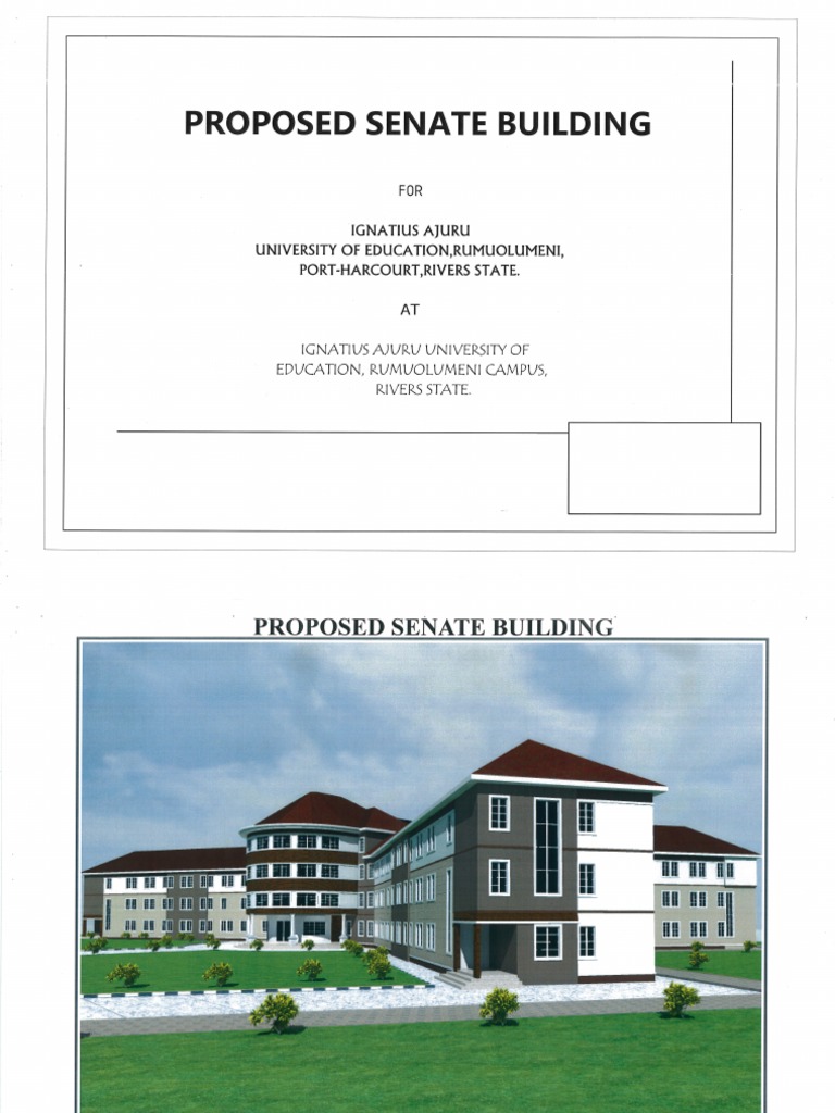 Proposed Senate Building | PDF