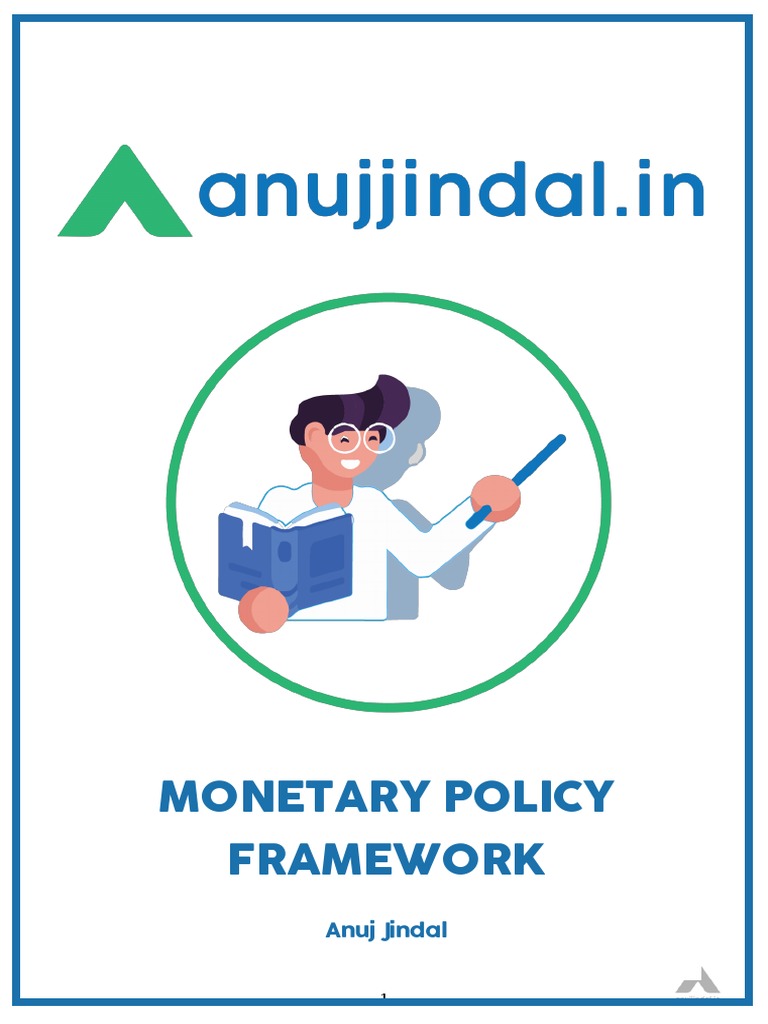 Understanding India's Monetary Policy Framework | PDF | Monetary Policy ...