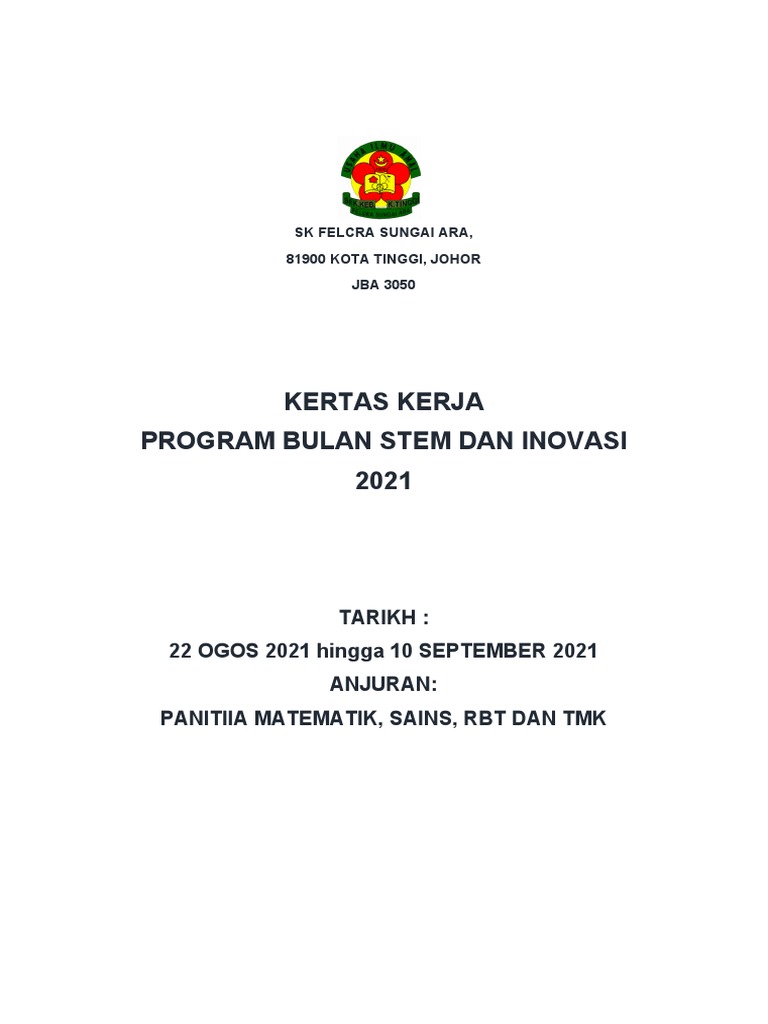 Kertas Kerja Stem 2021 | PDF