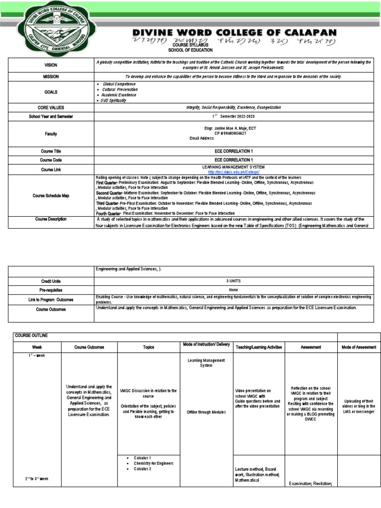 Ece Review 1 | PDF | Test (Assessment) | Engineering