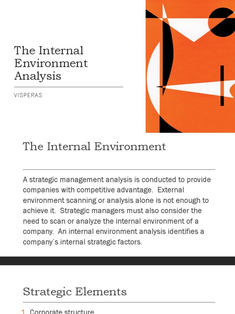 PPT6 The Internal Environment Analysis | PDF | Organizational Culture ...