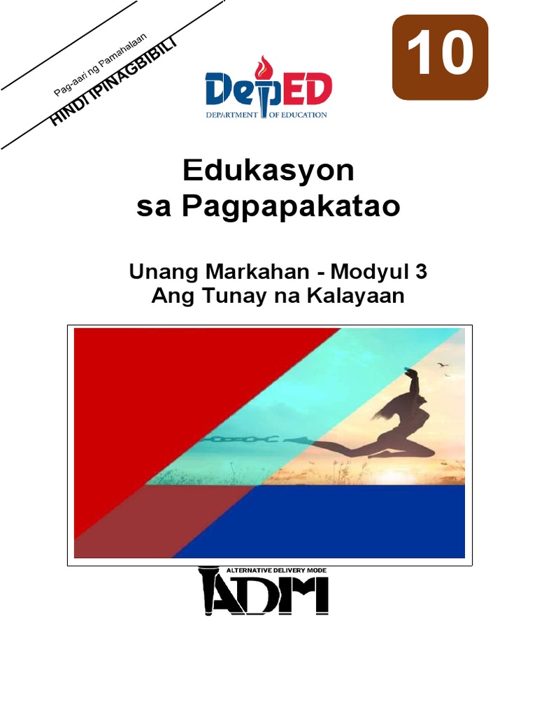 EsP10 Q1 Mod3 AngTunayNaKalayaan Version3 | PDF